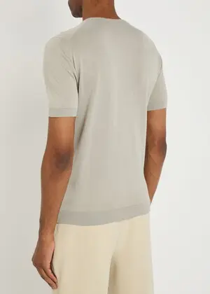 John Smedley Belden Fine-knit Cotton T-shirt