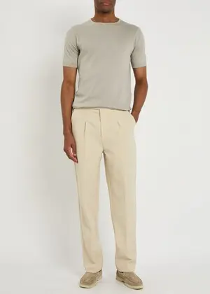 John Smedley Belden Fine-knit Cotton T-shirt