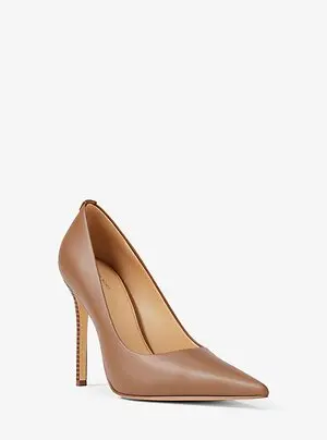 Michael Kors Stacked Heel Pumps