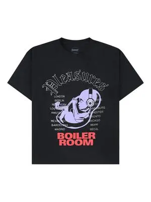 PLEASURES Headphone Graphic-print T-shirt