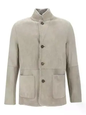 GSM-75 Button-fastening Suede Jacket