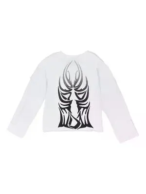 WHO DECIDES WAR Winged Gradient T-shirt