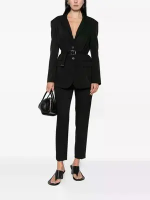 DRHOPE Belted Blazer
