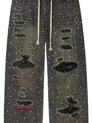 VALE FOREVER Distressed Jeans