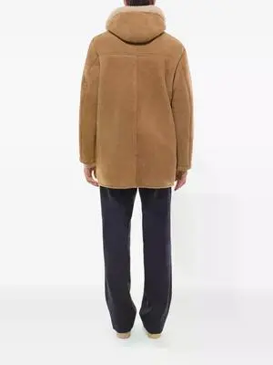 FURSAC Hooded Shearling Coat