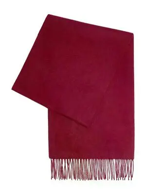 FURSAC Fringed Scarf - Red