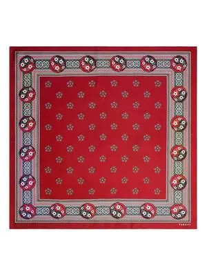 FURSAC Silk Pocket Square - Red