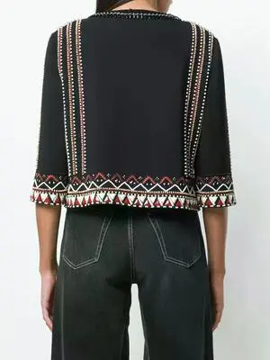 Alberta Ferretti Bead Embroidered Jacket