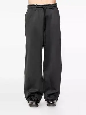 Andrea Ya'aqov Drawstring-waist Wide-leg Trousers