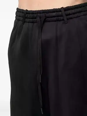 Andrea Ya'aqov Drawstring-waist Wide-leg Trousers