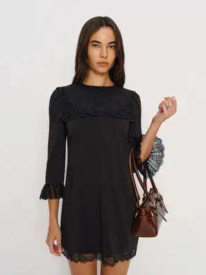 REFORMATION Gracelyn Lace Mini Dress