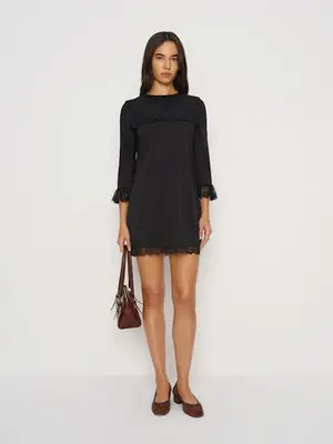 REFORMATION Gracelyn Lace Mini Dress