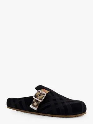 Burberry Urchin Low Velvet Sandals