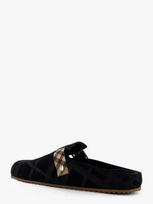 Burberry Urchin Low Velvet Sandals