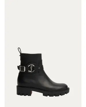 CHRISTIAN LOUBOUTIN Dianouchette Ankle Boots - Black