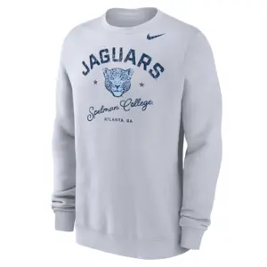 Nike College Club Fleece Crew-neck Sweatshirt - White