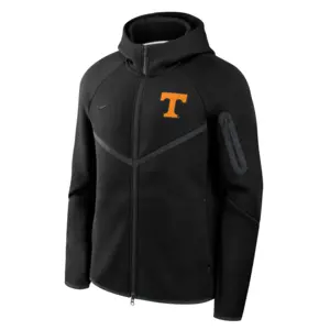 Nike Tennessee Tech Fleece Windrunner Full-zip Hooded Jacket - Black
