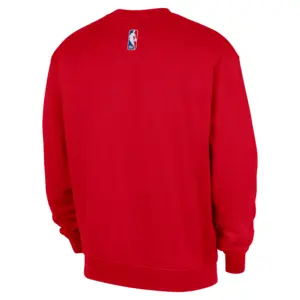 JORDAN La Clippers Statement Essentials Nba Fleece Crew-neck Sweatshirt - Red