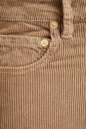 GANNI Cotton-blend Corduroy Flared Pants