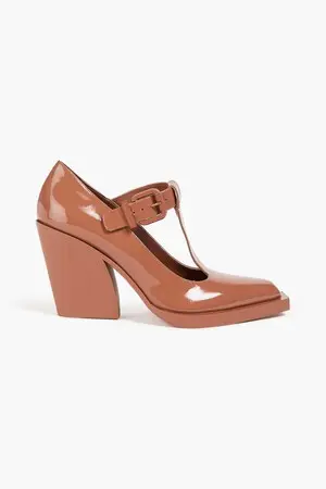 Zimmermann Patent-leather Pumps - Light Brown