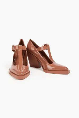 Zimmermann Patent-leather Pumps - Light Brown