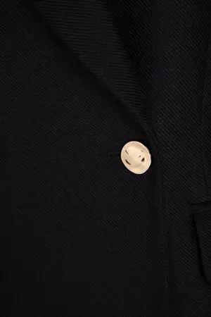 Zimmermann Double-breasted Wool-blend Twill Coat