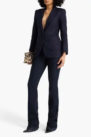 Zimmermann Linen Blazer - Navy