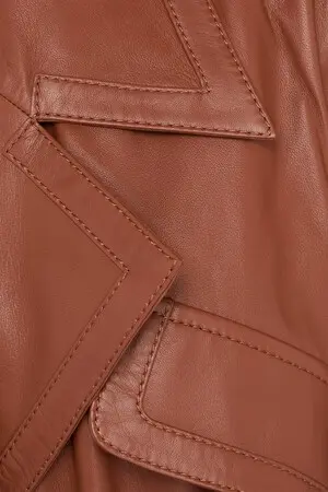 Zimmermann Leather Midi Dress