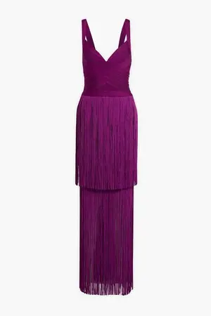Herve Leger Fringe Evening Dresses