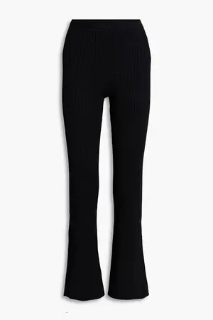 A.L.C. Ayla Ribbed-knit Bootcut Pants