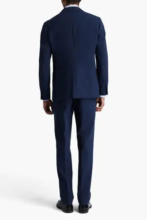SLOWEAR Cottonblend Seersucker Suit