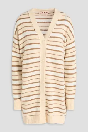 Marni Logo Cardigans For Women
