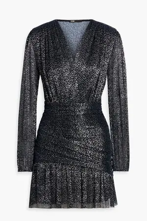 Maje Metallic Minidress
