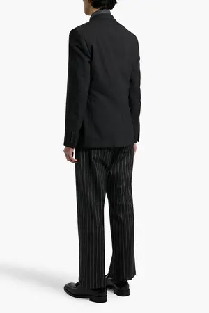 Sandro Grain De Poudre Woolblend Suit Jacket