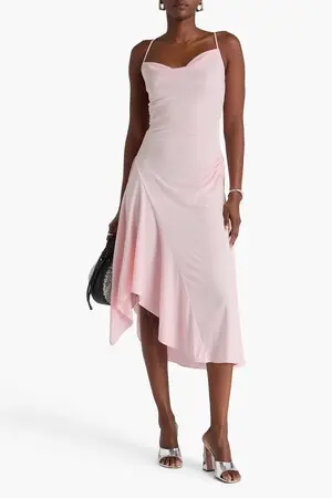 3.1 Phillip Lim Draped Jersey Midi Dress