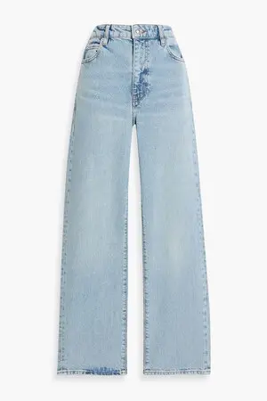 FRAME The Pixie Ruler High-rise Straight-leg Jeans