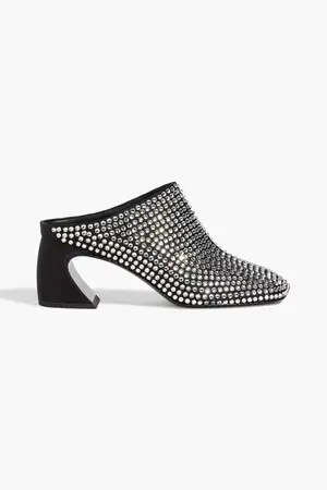 3.1 Phillip Lim Id Crystal-embellished Satin Mules