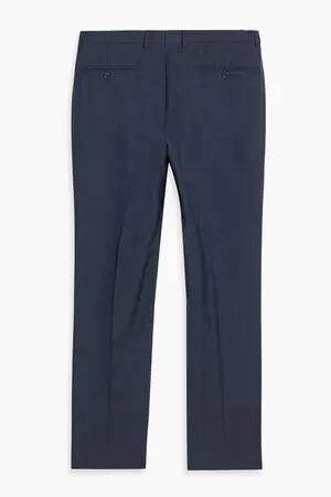 Sandro Tapered Wool Trousers - Navy