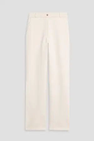 Guest In Residence Cashmere-blend Straight-leg Pants - Cream