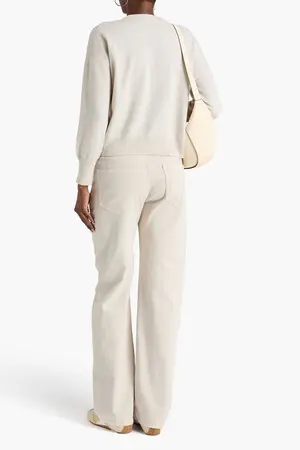 Brunello Cucinelli Wool, Cashmere And Silk-blend Sweater