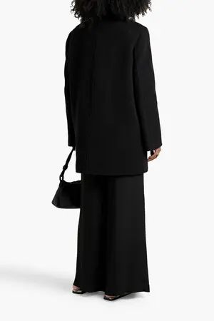 JIL SANDER Brushed Wool-blend Coat