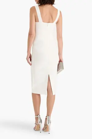 Herve Leger Franchesca Chain-embellished Bandage Midi Dress