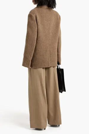 JIL SANDER Brushed Wool-blend Blazer
