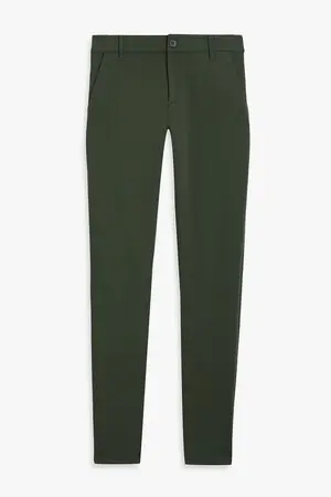 Paige Stafford Tapered Ponte Pants - Forest Green