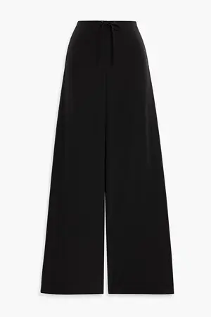 NILI LOTAN Adriel Silk-crepe Wide-leg Pants