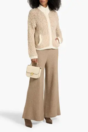 Naadam Bouclé-knit Alpaca-blend Cardigan