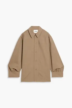 JIL SANDER Wool-jacquard Shirt
