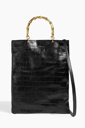 Jil Sander Croc Effect Totes