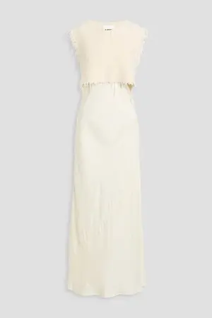 Jil Sander Layered Evening Dresses