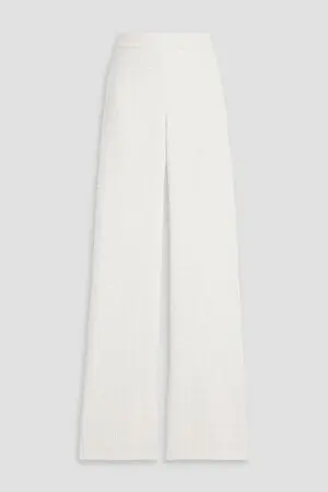 Badgley Mischka Tweed Straight-leg Pants
